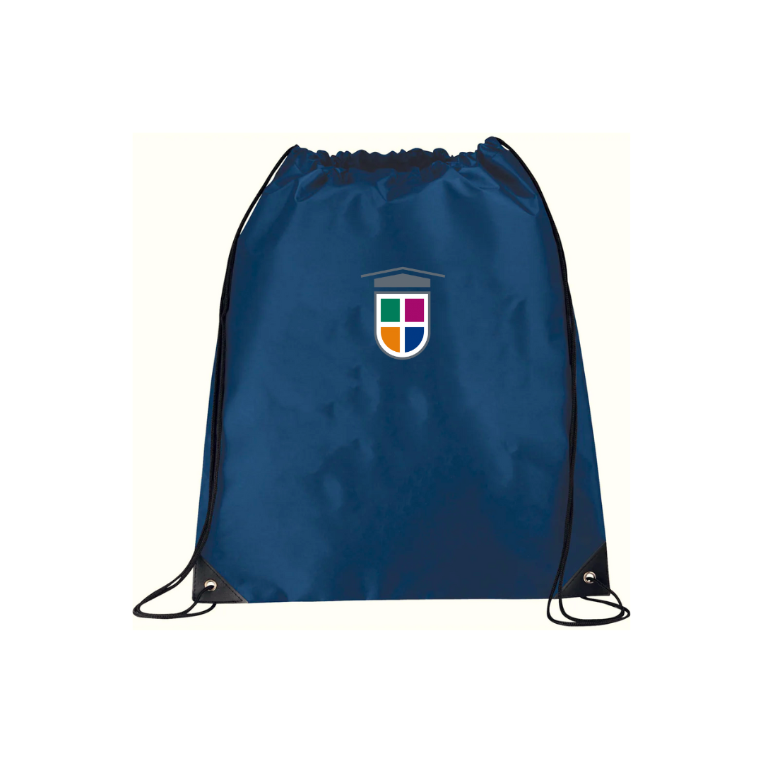 Key Point Navy Blue Drawstring Sport Bag – Kind Society Store